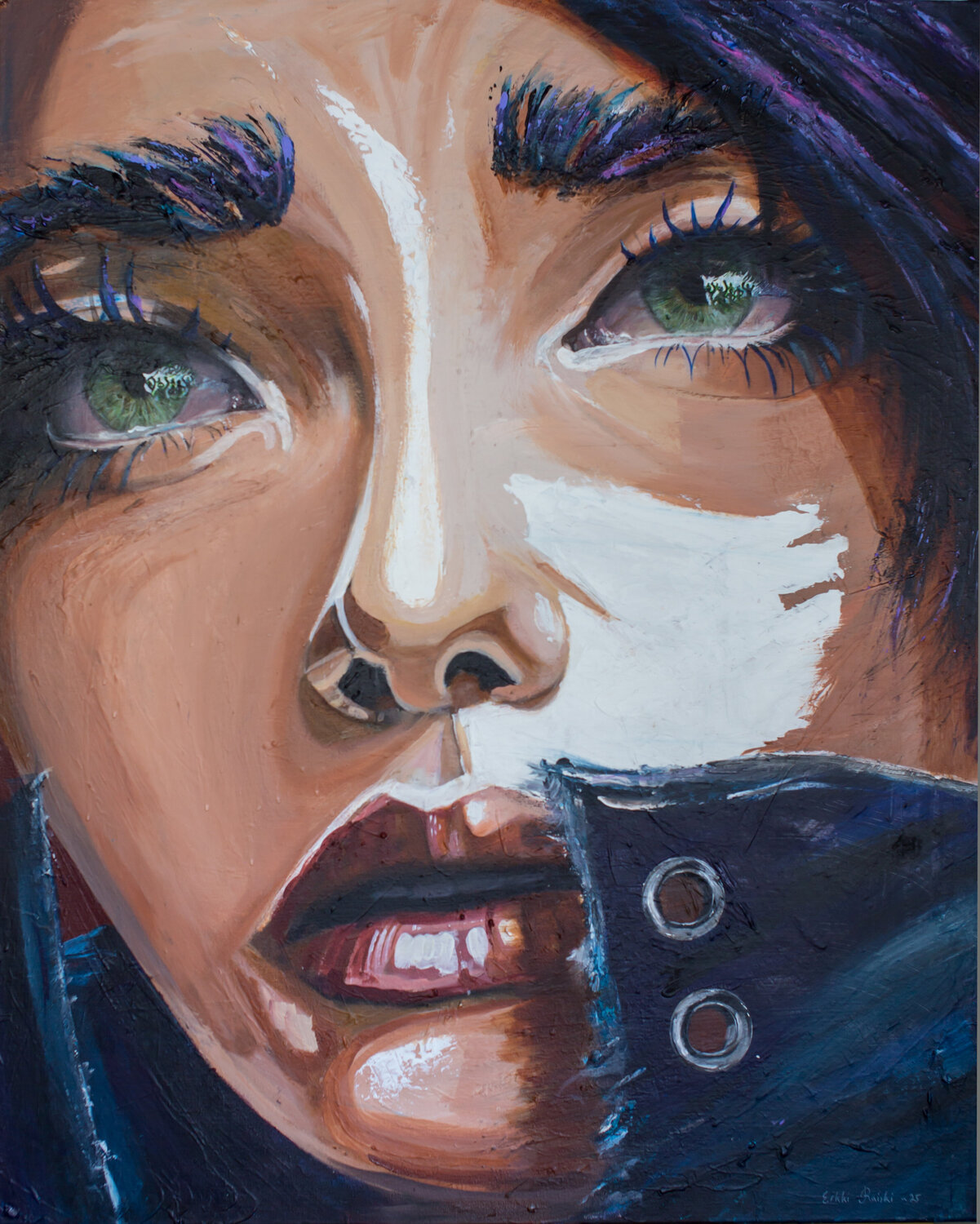 THE ONE HATED by Erkki Raiski (2025) : Painting Acrylic on Canvas ...