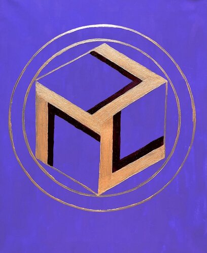 Bitcoin - Lisa's Golden Age de Natali Deus Universe (2025): Pintura ...