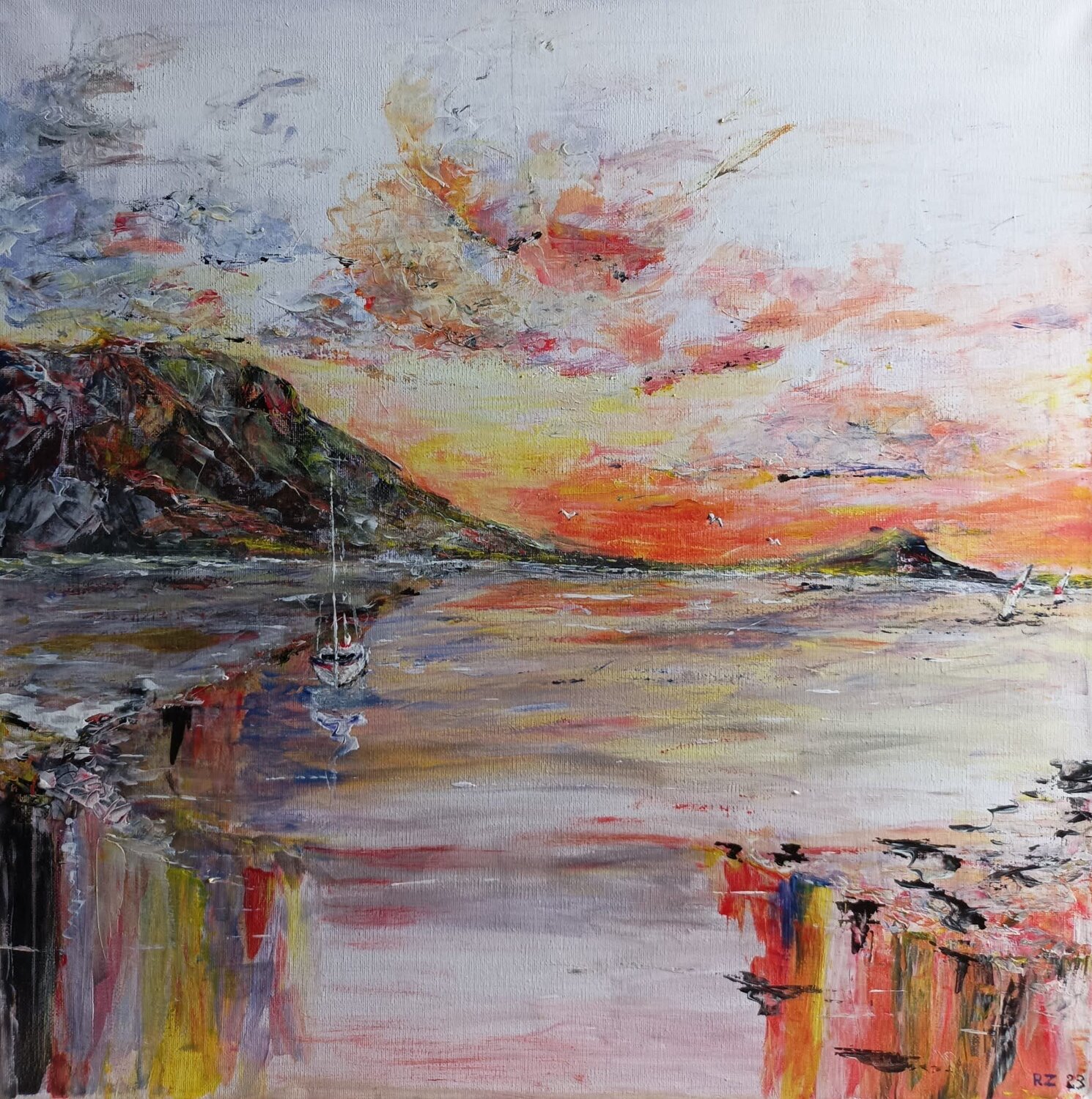 Jau netrukus kelsime bures by Robertas Zabitis (2023) : Painting ...