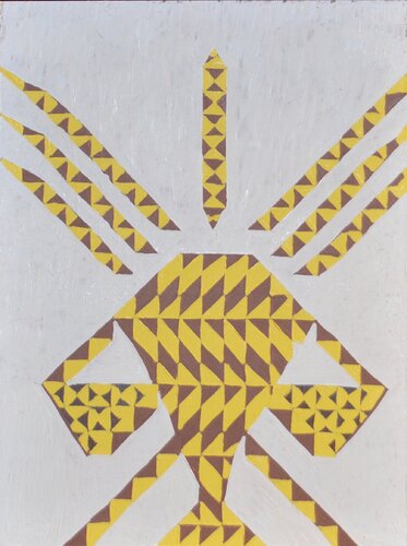 Dystopian Radiance by Danette Newton (2012) : Painting Oil on Wood ...