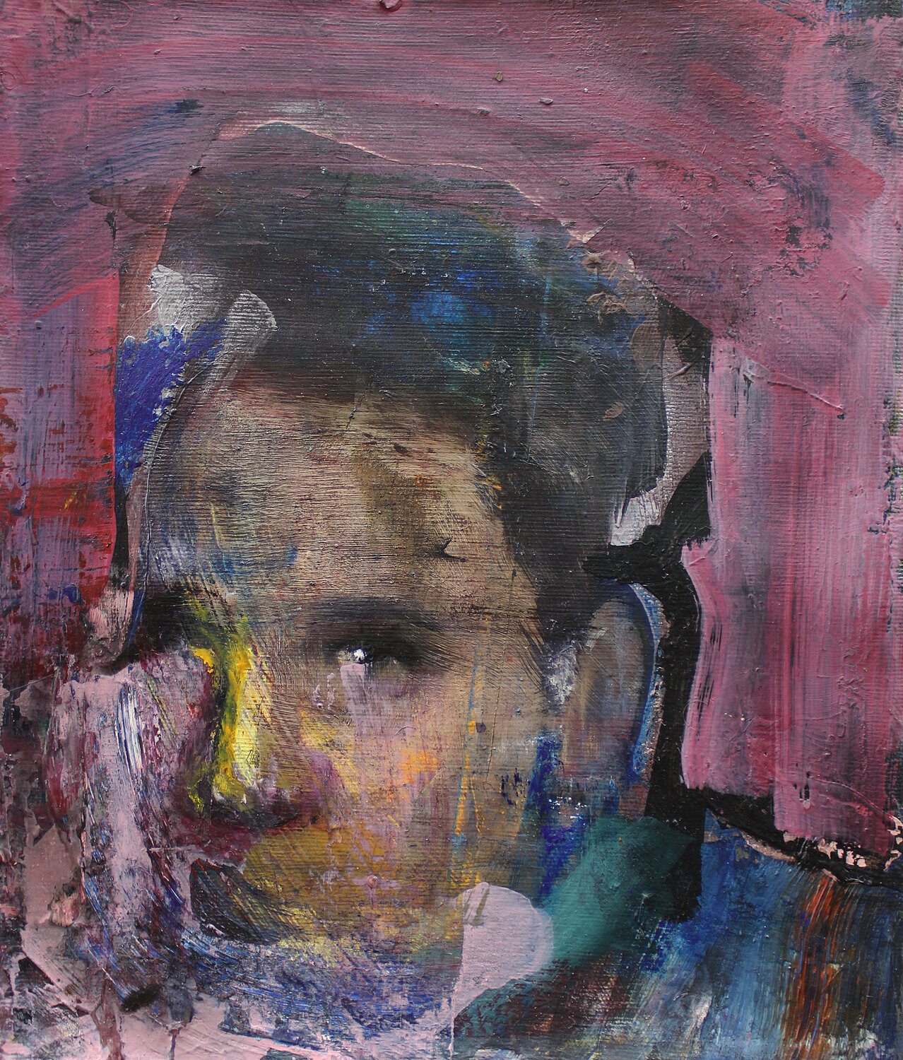 Unavailability by Miloš Hronec (2023) : Painting Acrylic, Oil on Canvas ...