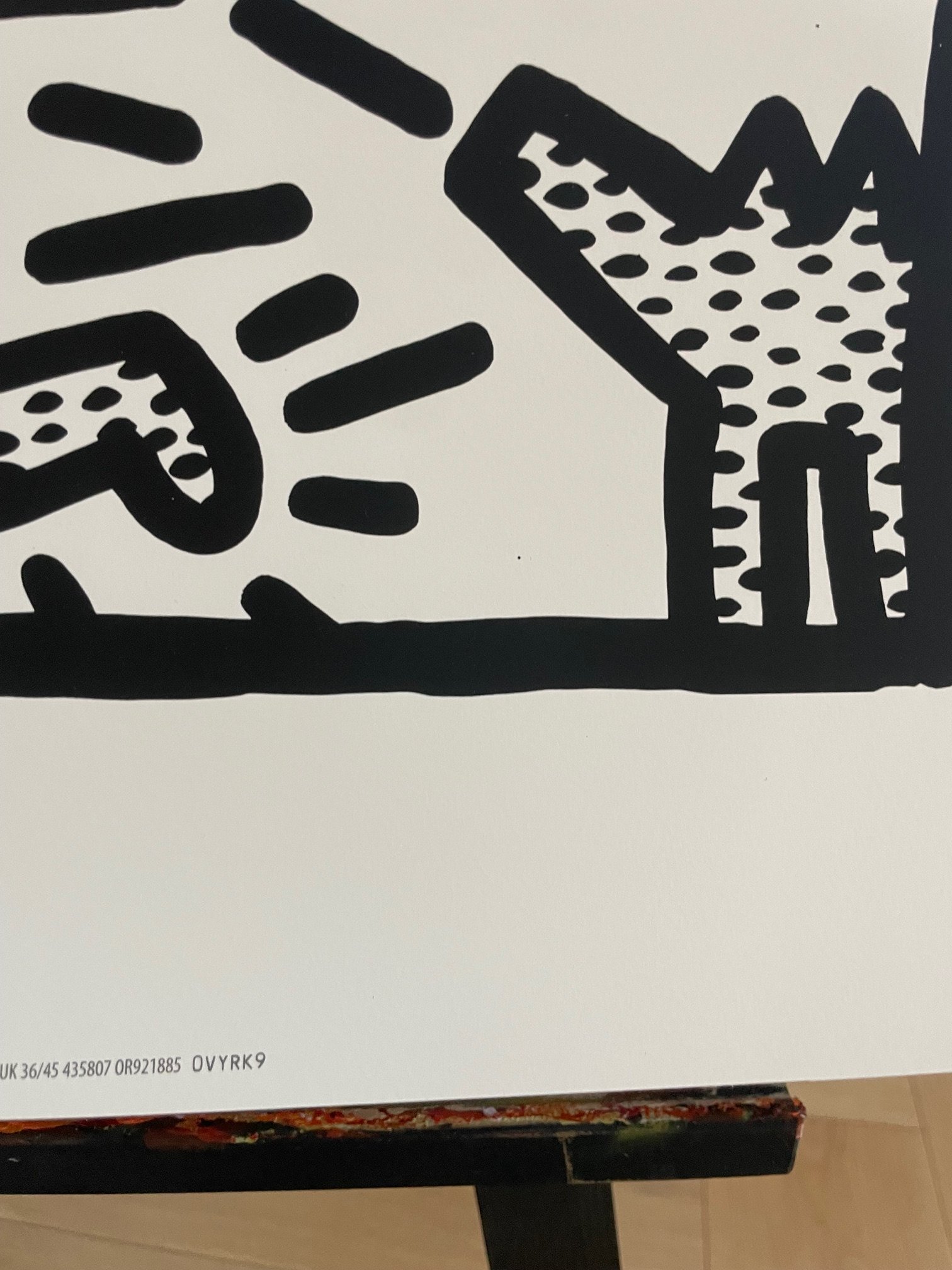 Keith Haring (1958-1990), Untitled (Dogs with UFO's), Copyright Keith ...
