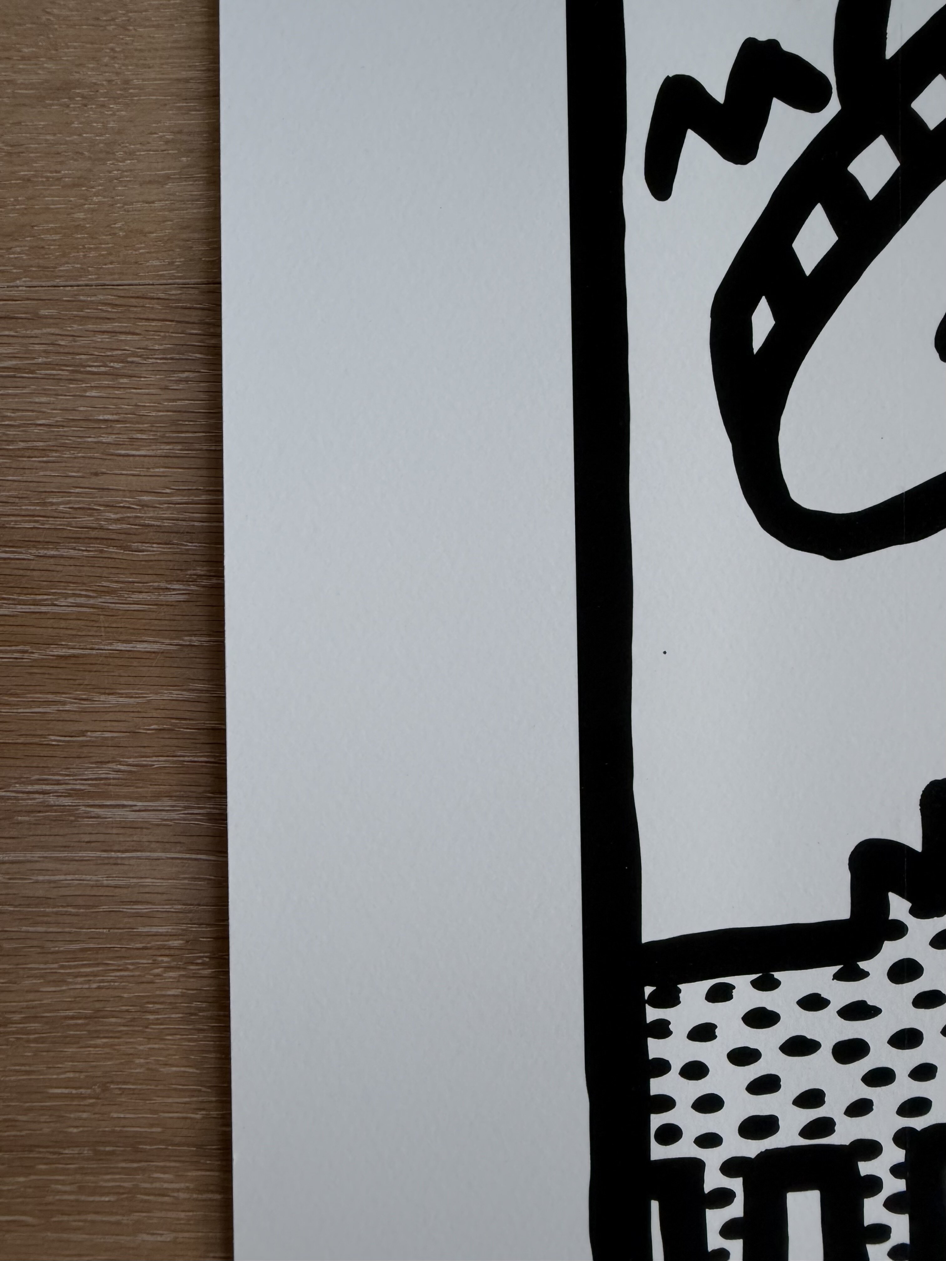 Keith Haring (1958-1990), Untitled (Dogs with UFO's), Copyright Keith ...