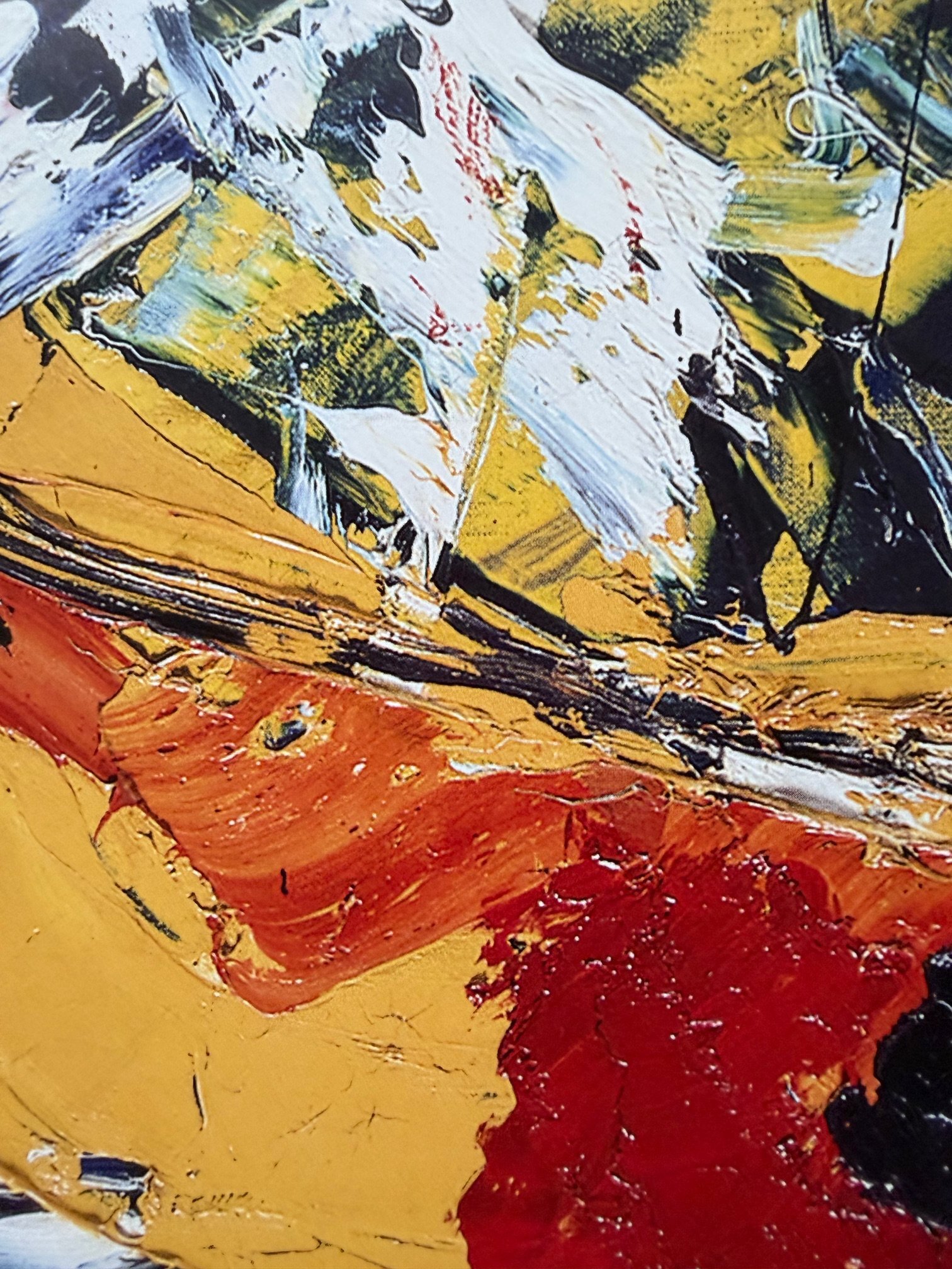 Karel Appel (1921-2006), Tête éclatée, 1958, copyright Kunstmuseum ...