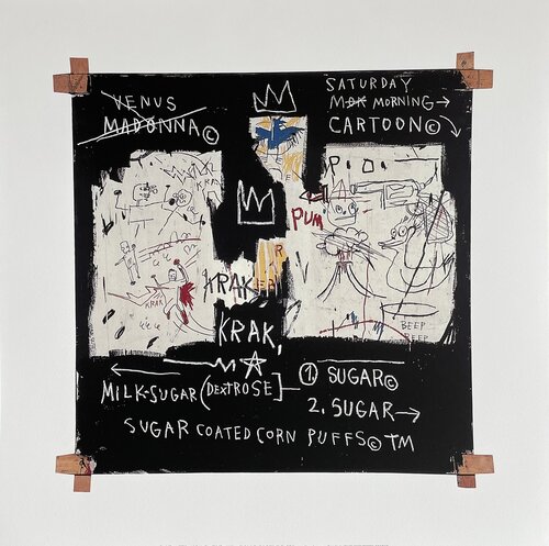 Jean-Michel Basquiat (1960-1988), Panel of Experts, 1982, Copyright ...