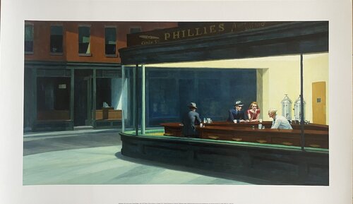 Edward Hopper (1882-1967), Nighthawks, 1942, Copyright The Art ...