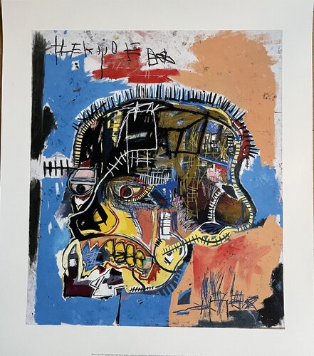 Jean Michel Basquiat (1960-1988), Untitled (Skull), 1981, Copyright ...