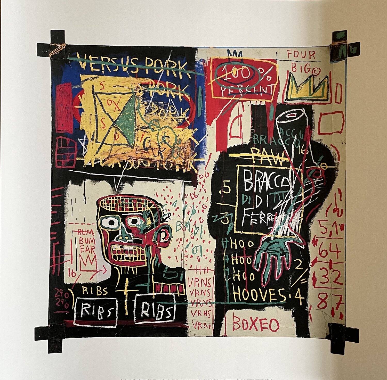Jean Michel Basquiat (1960-1988), The Italian version of Popey has no ...