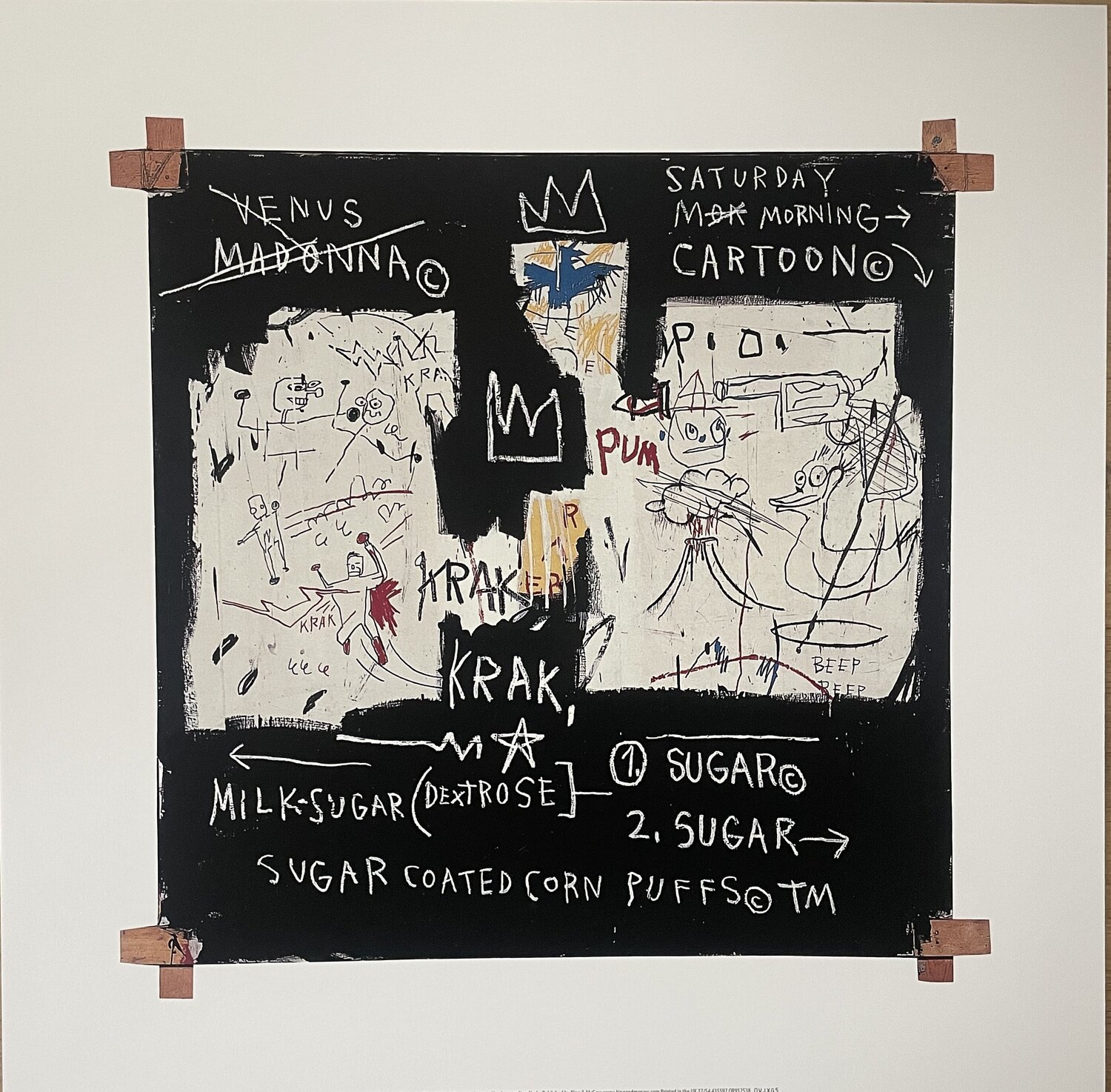 Jean-Michel Basquiat (1960-1988), Panel of Experts, 1982, Copyright ...