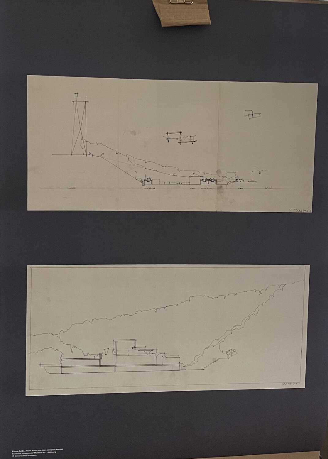 Alvar Aalto (1898-1976), exibition poster, Second Nature, copyright ...