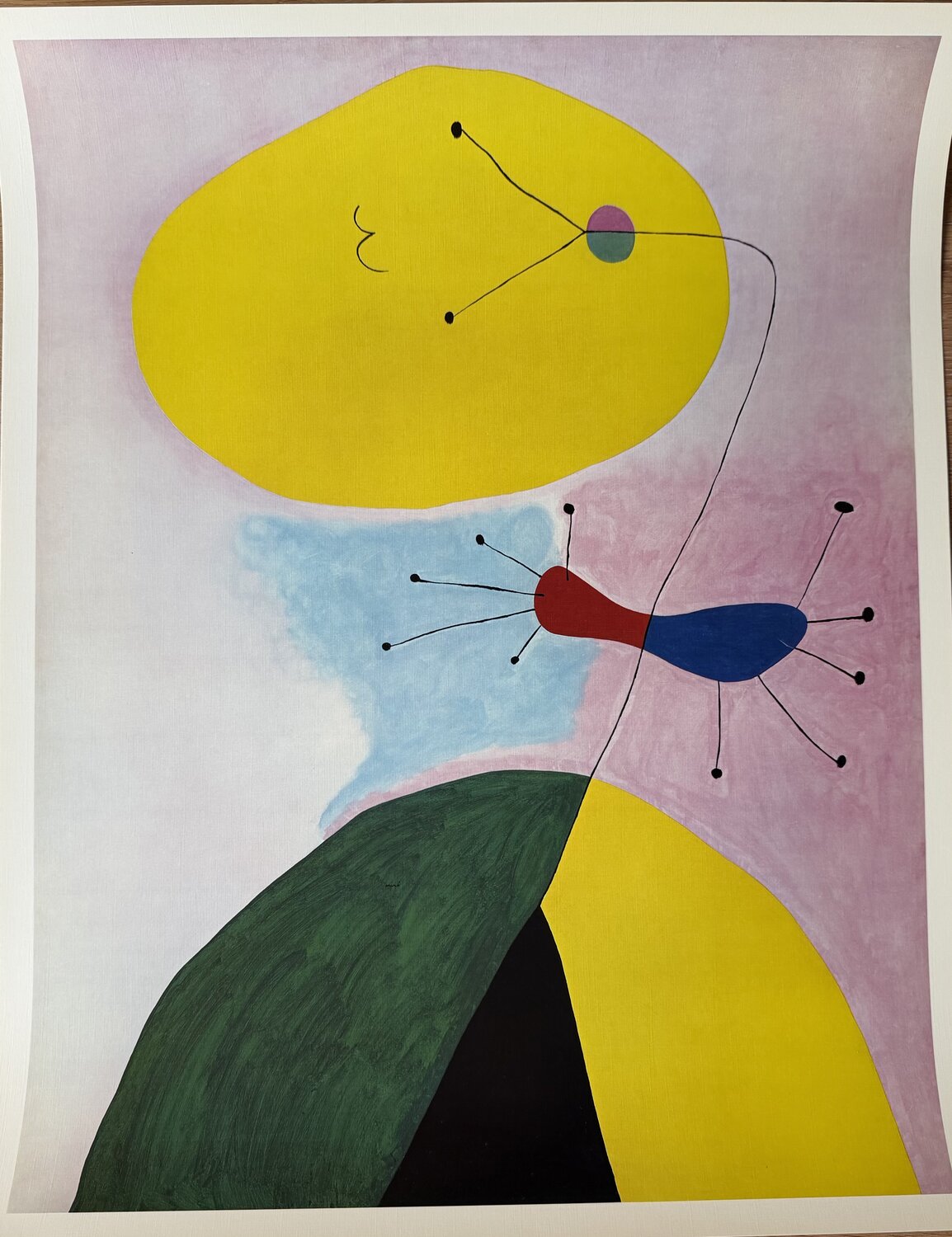 Joan Miró (1893-1983), Potrait, 1938, copyright 1977 by Kunstkreis Lucerne ADAGP Paris and ...