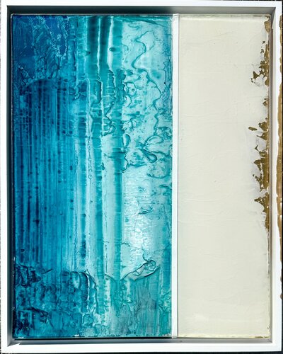 Under Sea by Nermen Khalil (2024) : Other Media Acrylic, Resin on Wood - Singulart