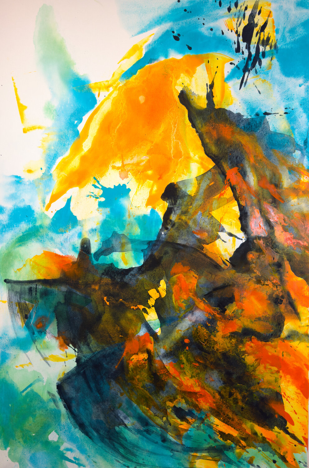 Kalypso by Claudia Botz (2023) : Painting Acrylic on Canvas - Singulart