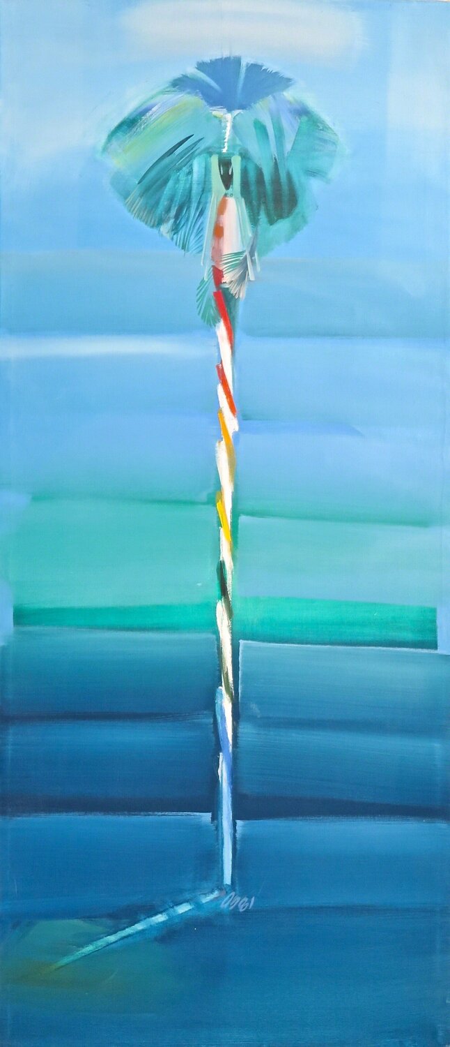 Palma de Canquina by Ada Balcacer (1981) : Painting Oil - Singulart