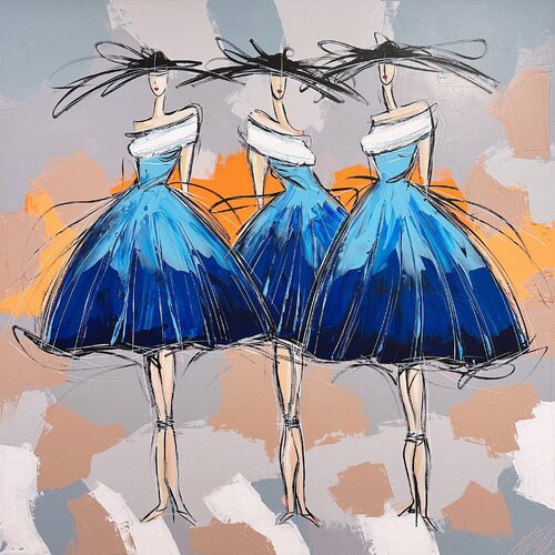 Les danseuses de French Cancan | “THE FRENCH CANCAN DANCERS” (2019) by ...