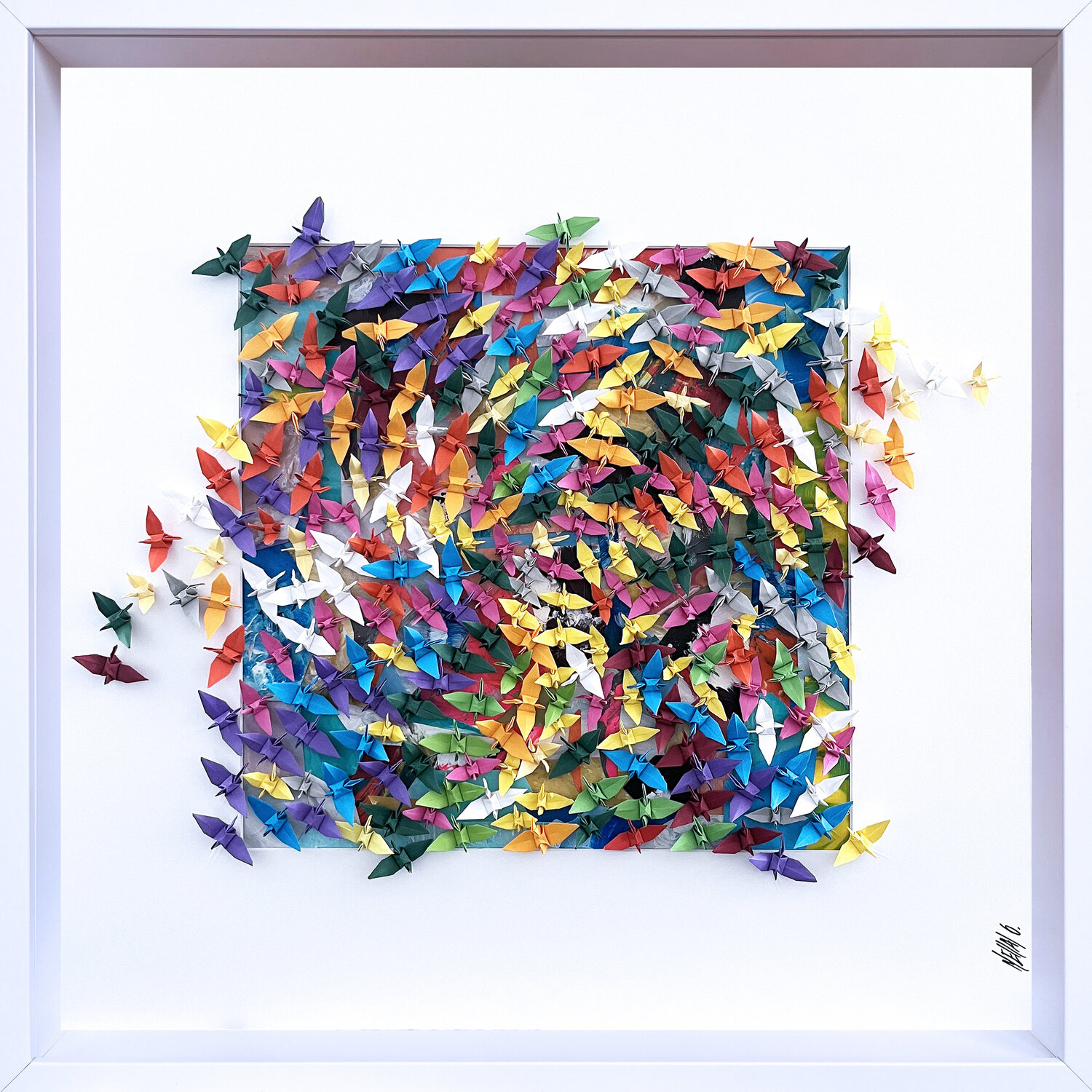 Freedom... (ORIGAMI 2022) by Olivier Messas (2022) : Work on Paper ...