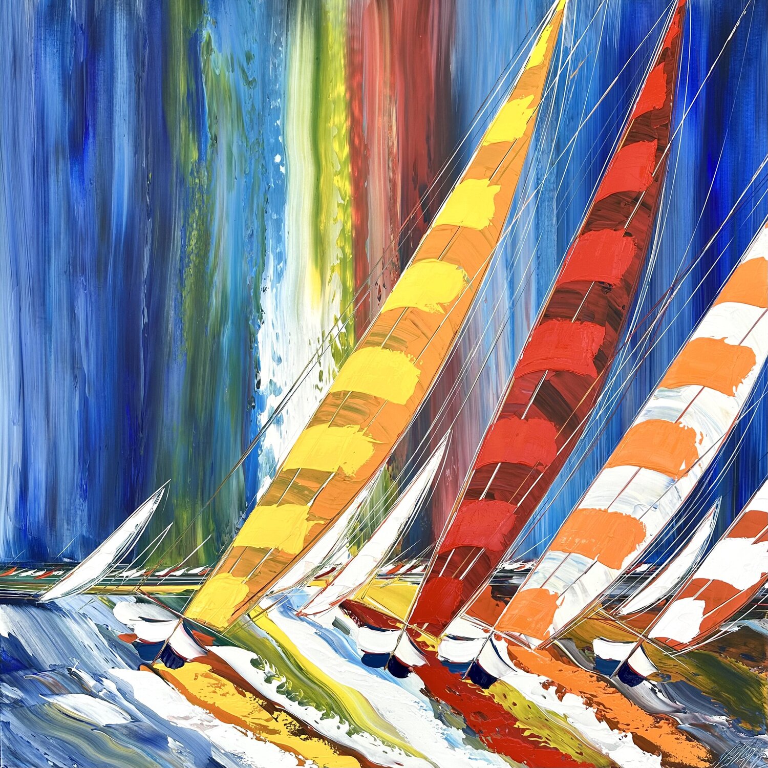 Liberté à l’horizon... (ESPRIT VOILE 2025) door Olivier Messas (2025 ...