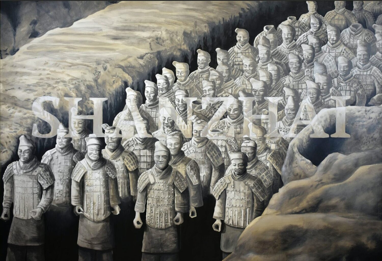 Shanzhai by Syd Krochmalny (2017) : Painting Acrylic - Singulart