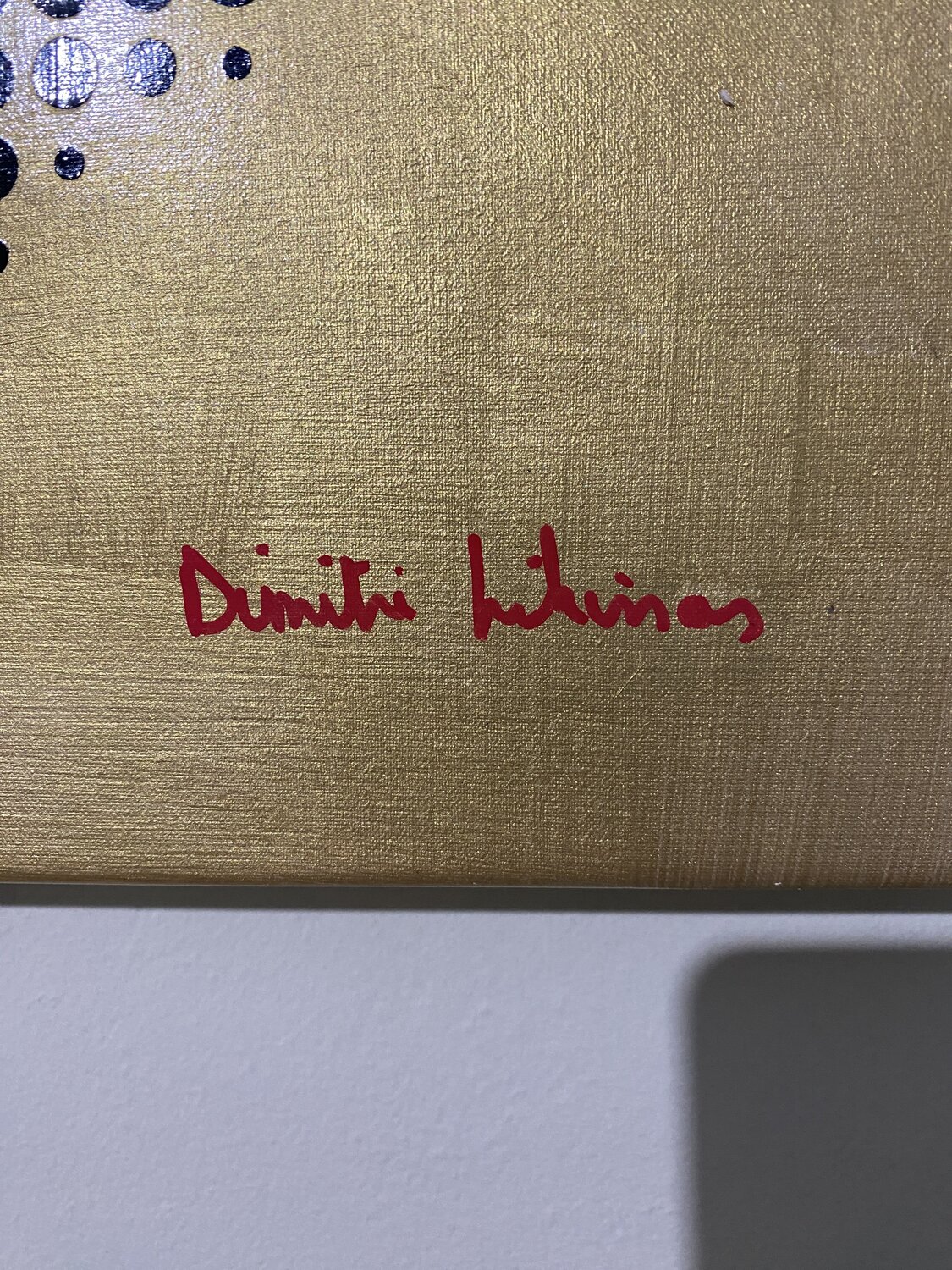 Liz on gold - Liz Taylor by Dimitri Likissas (2023) : Painting Acrylic ...