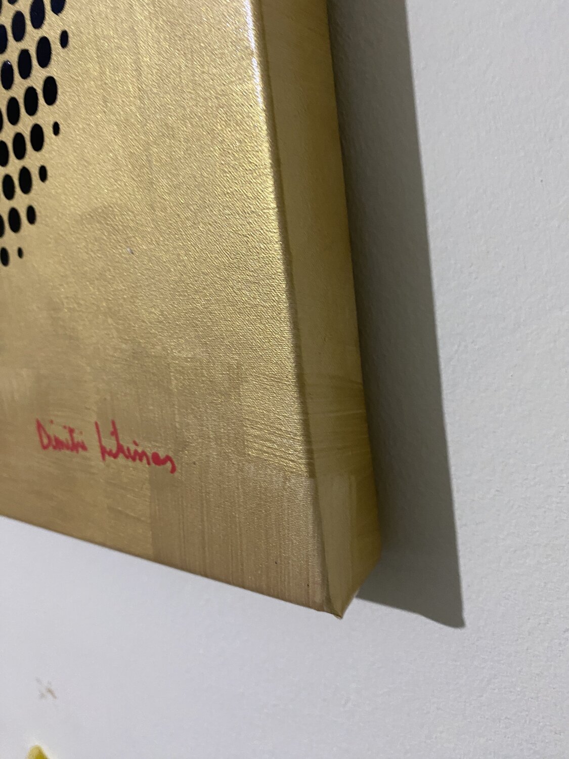 Liz on gold - Liz Taylor by Dimitri Likissas (2023) : Painting Acrylic ...