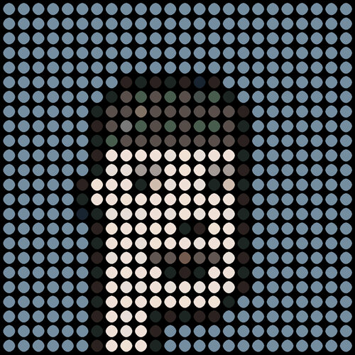 Dot Punk #4511 inspired by the cryptopunks, the first NFT on the ...