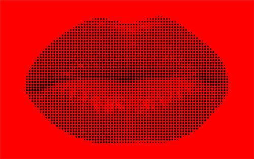 Bocca Rossa by Dimitri Likissas (2024) : Painting Acrylic on Canvas ...