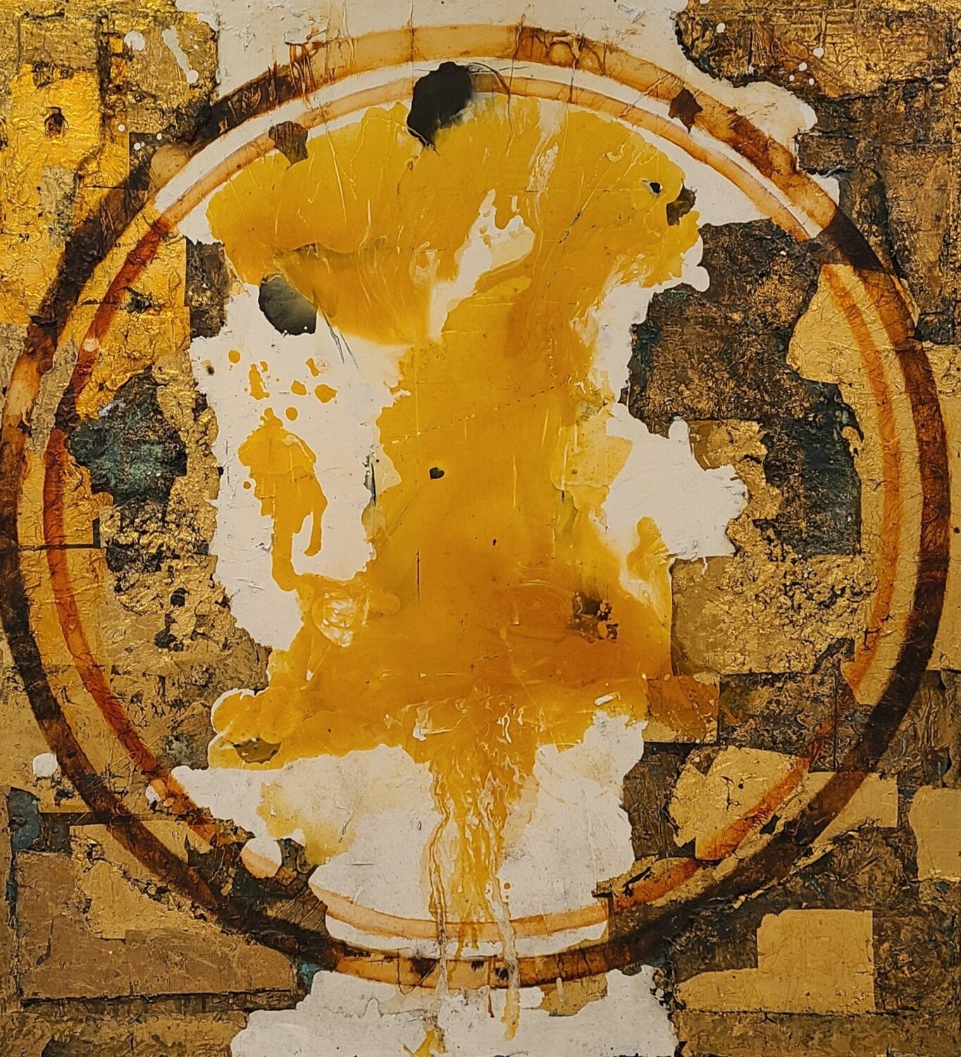 Golden Echo Cenote by David Geiser (2016) : Painting Oil - Singulart