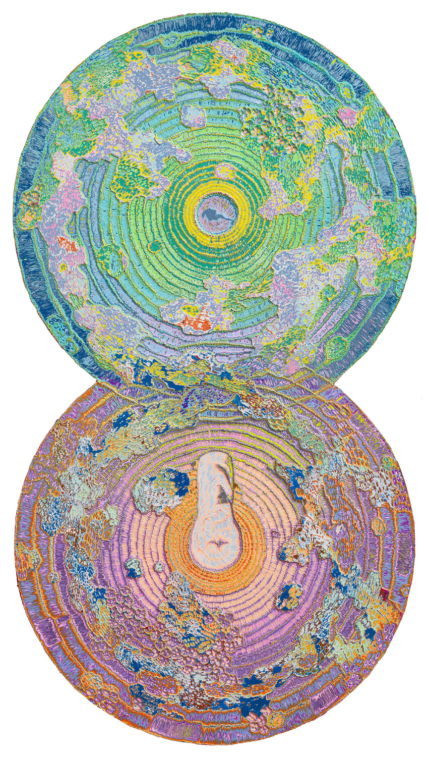 Infinity and Immortal 20250425 von Miao Jiang (2025): Malerei Acryl ...