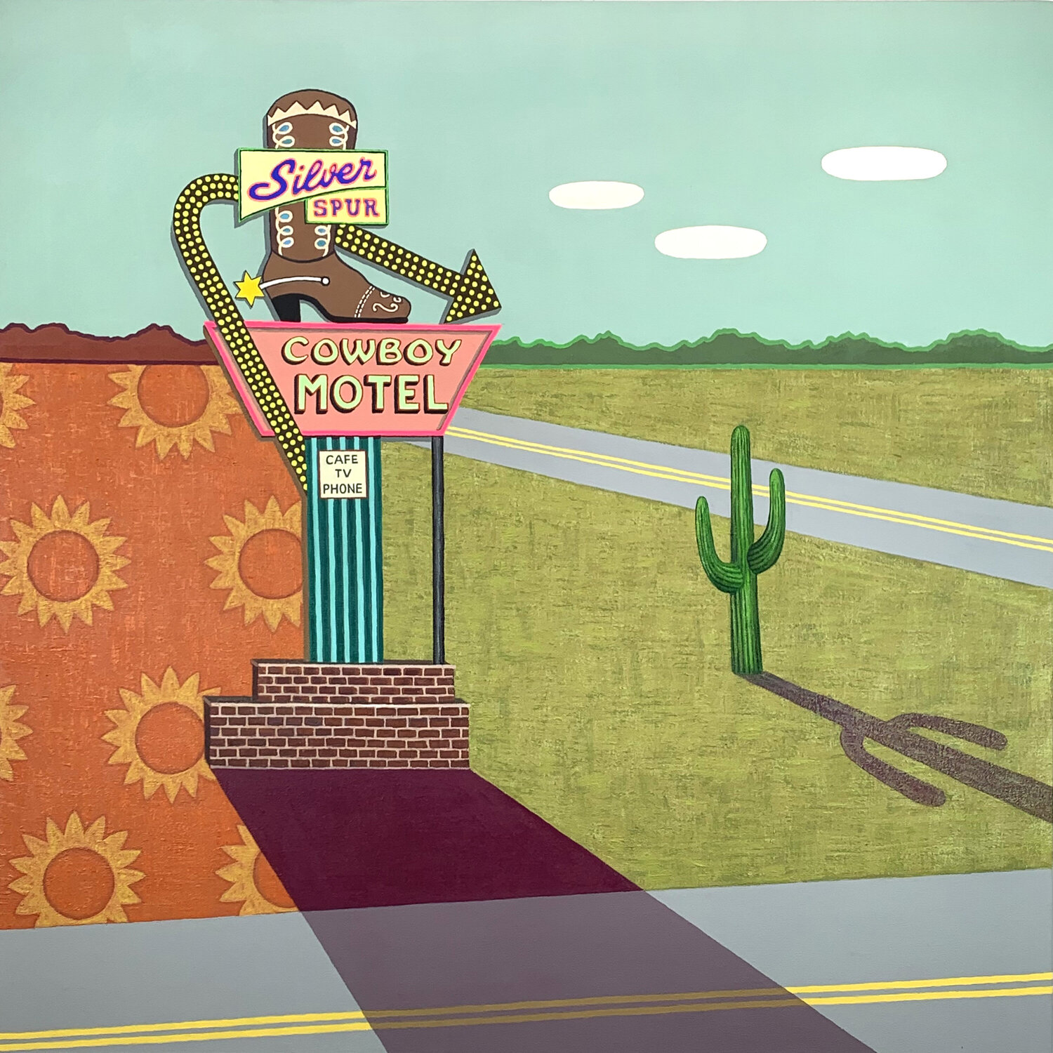 Afternoon at Silver Spur by Rachel Paxton (2023) : Painting Acrylic on ...