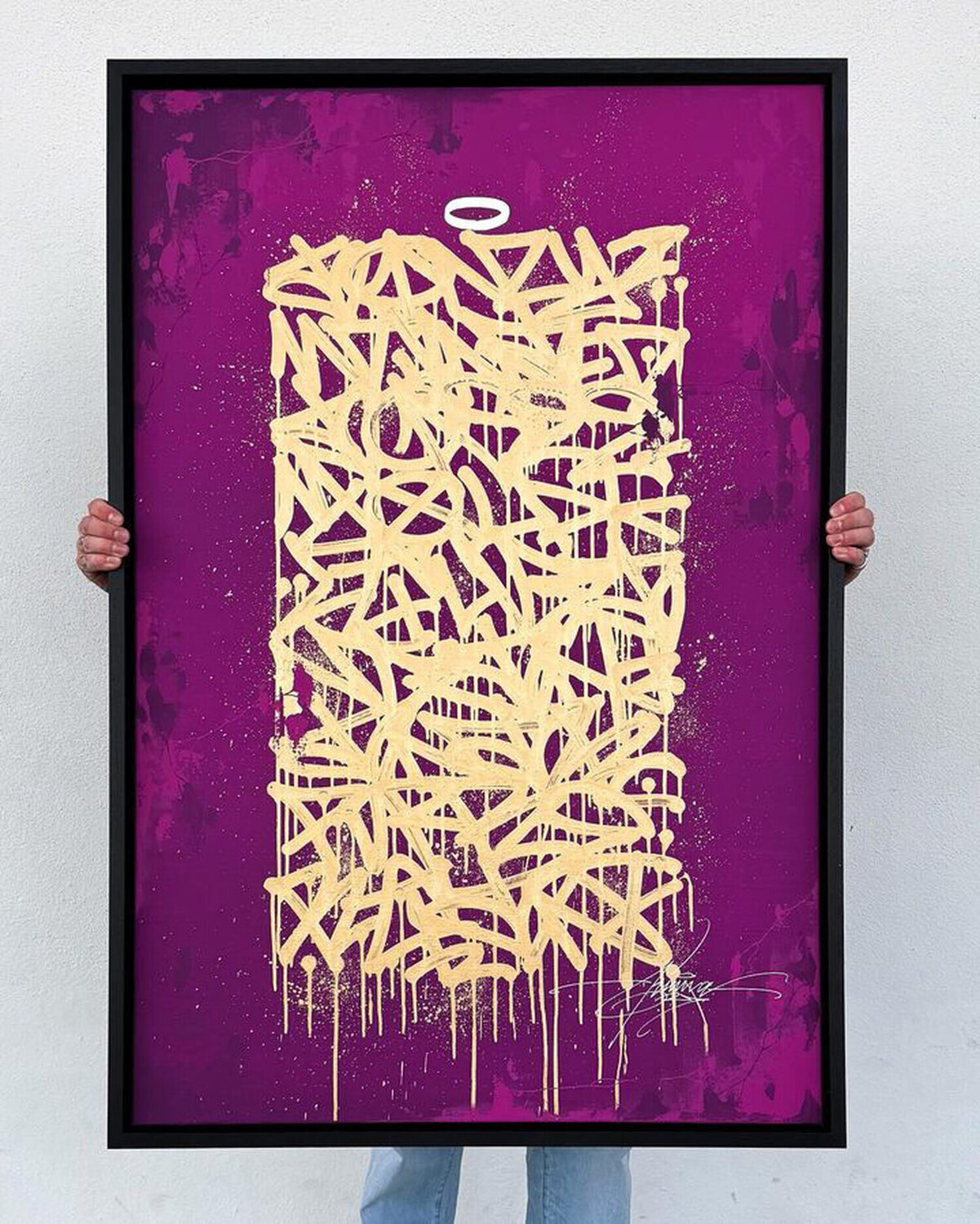 Heart In The Sky de Tom Kiewra (2023): Pintura Otros materiales - Singulart