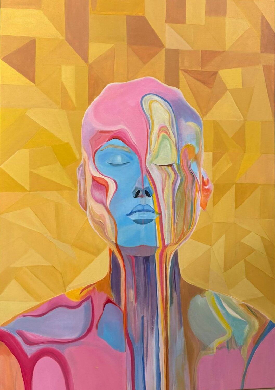 Color of resilience by Jagruti Sanjay Patni (2024) : Painting Acrylic ...