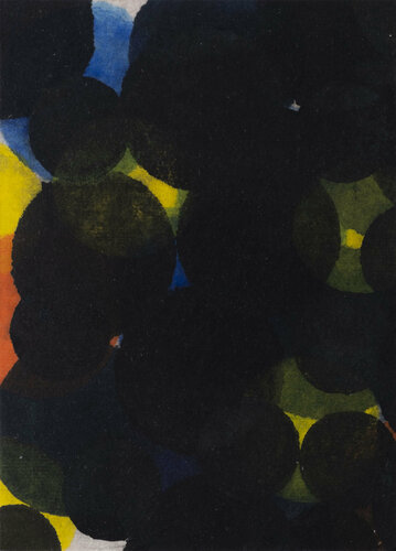 Cloud_Ikone#33 by Mi Kyung Lee (2019) : Work on Paper Wax, Watercolor ...