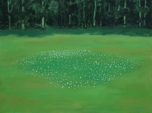 A Patch of Clover by Stephen Remick (2025) : Painting Acrylic on Canvas ...