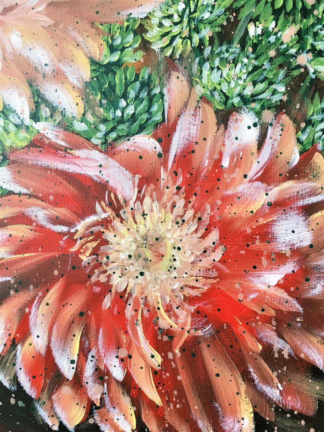 Love is a flower we got to let it grow - Gerbera, Carnation, Pink Lily ...