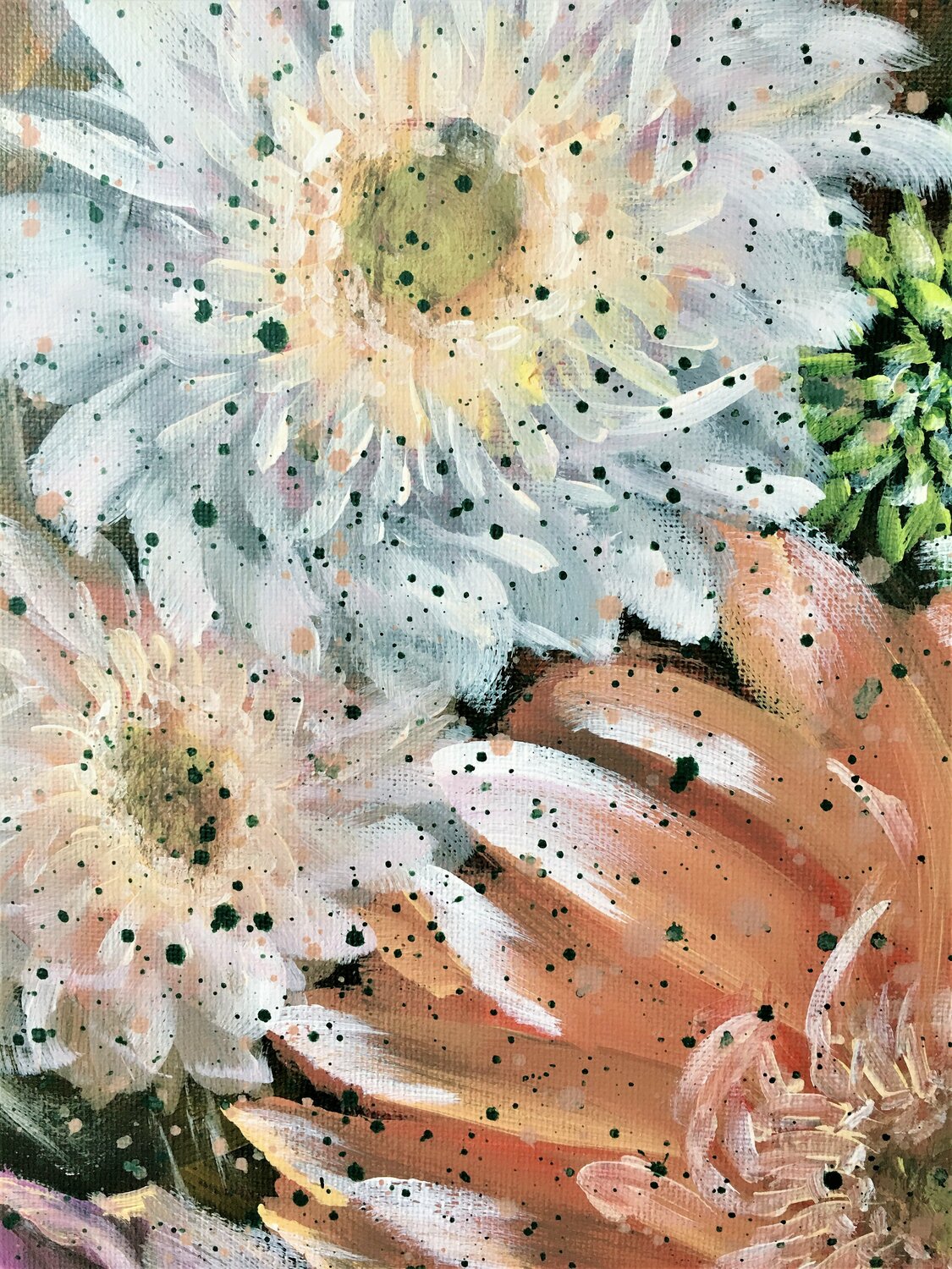 Love is a flower we got to let it grow - Gerbera, Carnation, Pink Lily ...