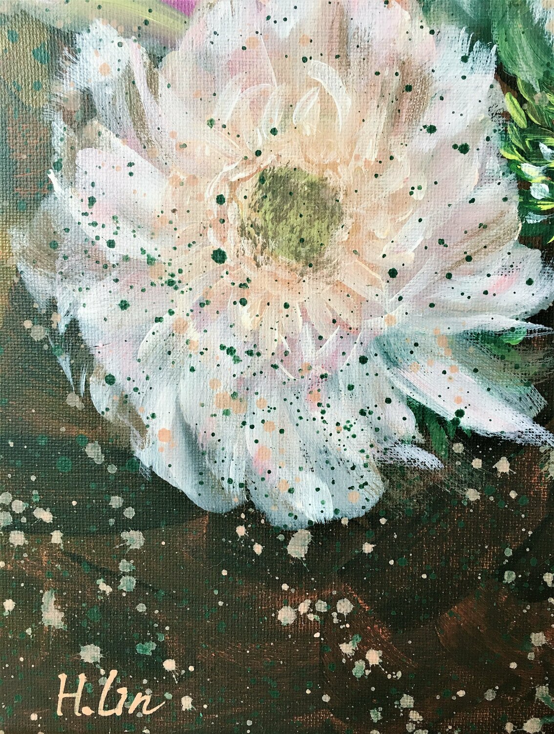 Love is a flower we got to let it grow - Gerbera, Carnation, Pink Lily ...