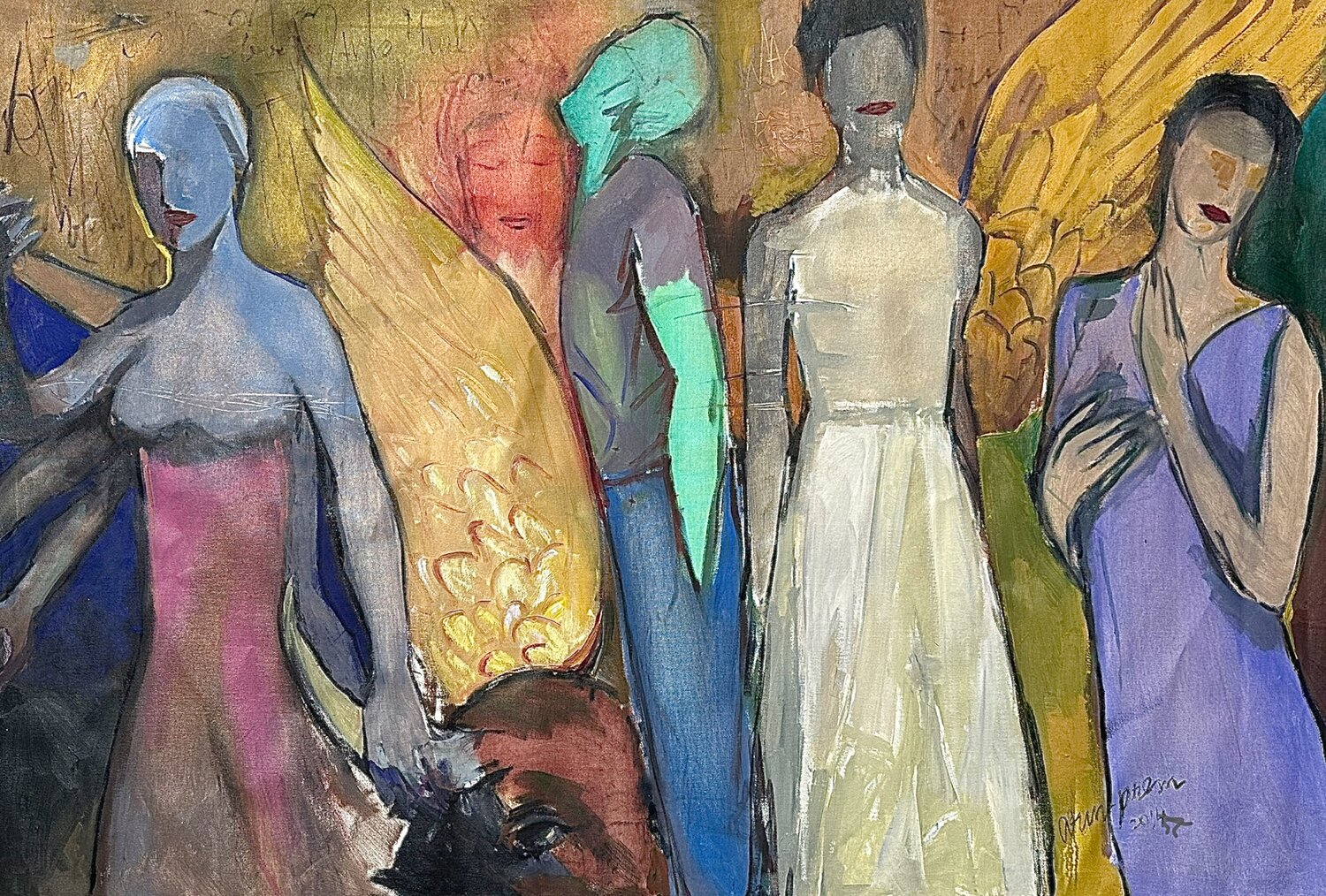 I Wish I Could Fly de Arun Prem (2023) : Peinture Huile sur Toile ...