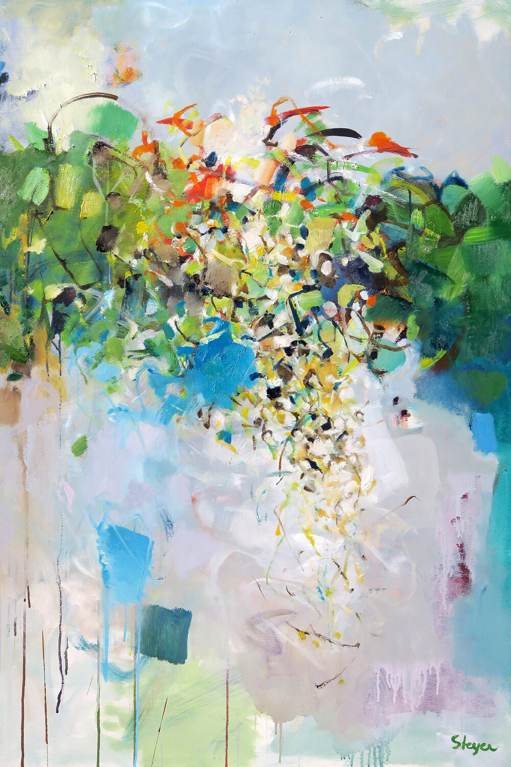 Rend Asunder by Thomas Steyer (2024) : Painting Oil on Canvas - SINGULART