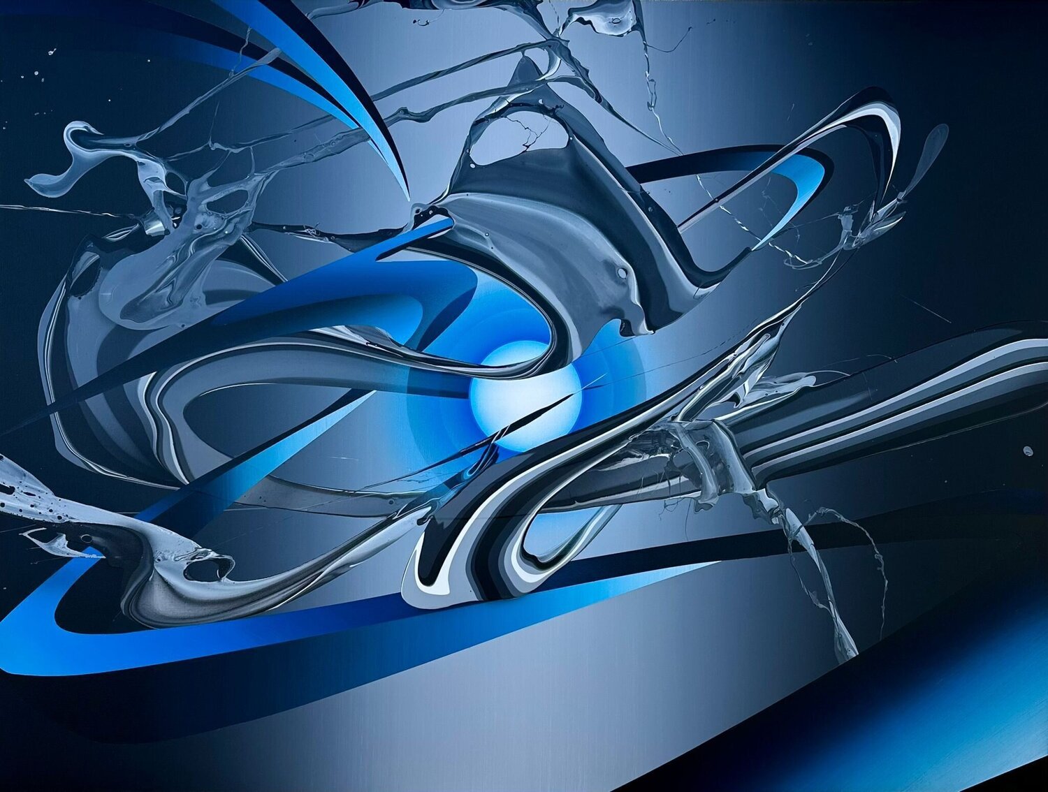 Aberration by Nick Bultman (2023) : Painting Other materials - Singulart