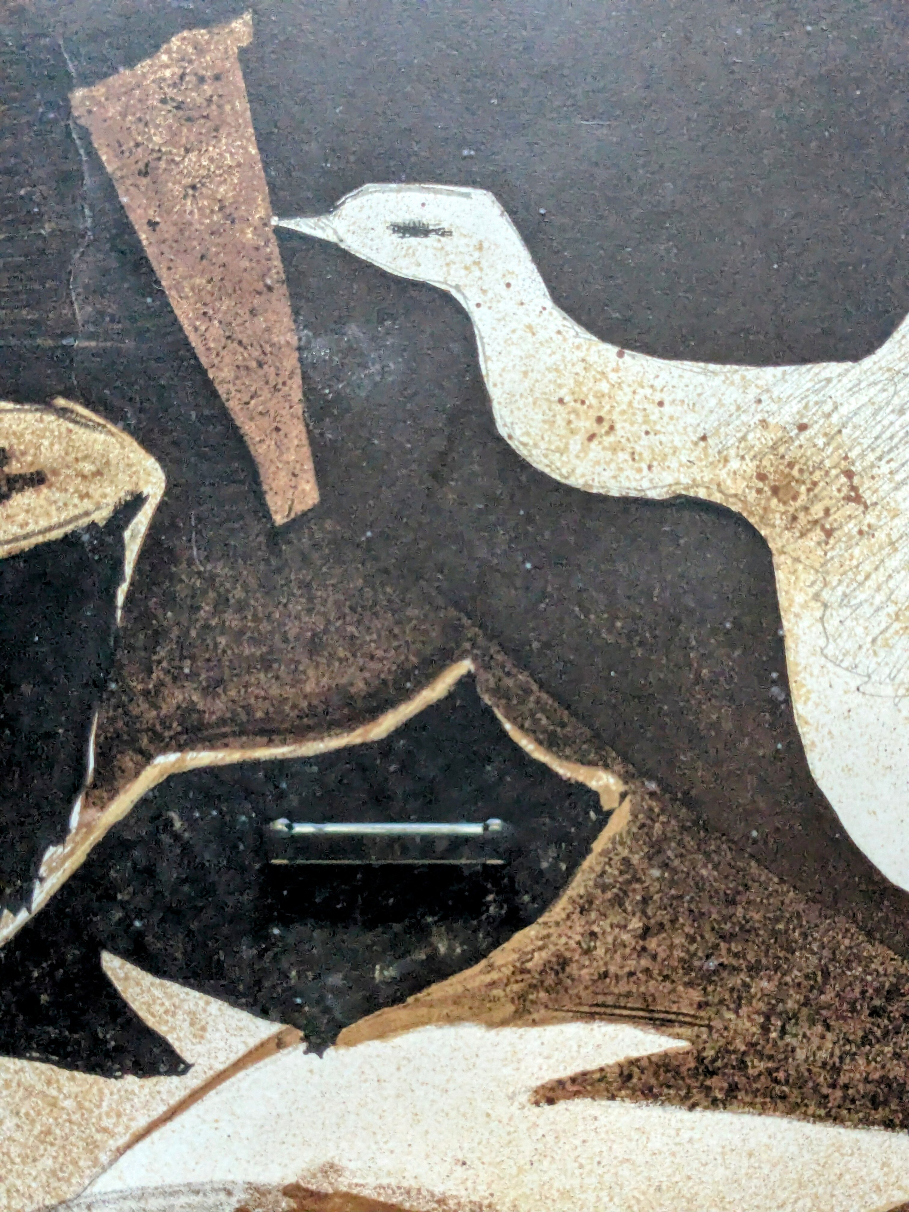 L'oiseau et son nid / Bird and its nest, Original Color Lithograph ...