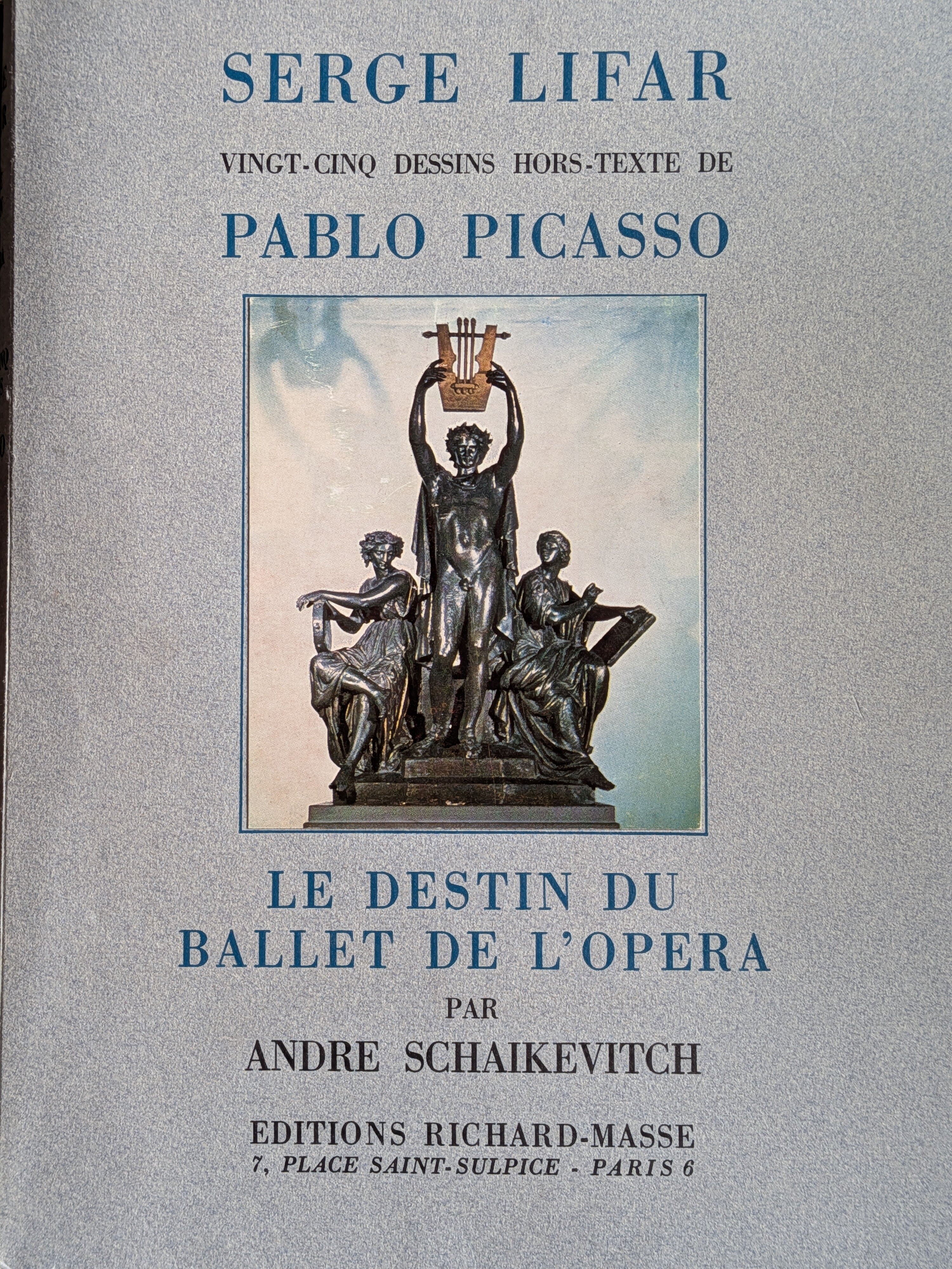 Picasso Hand Signature - Serge Lifar and Pablo Picasso - Le destin du ...