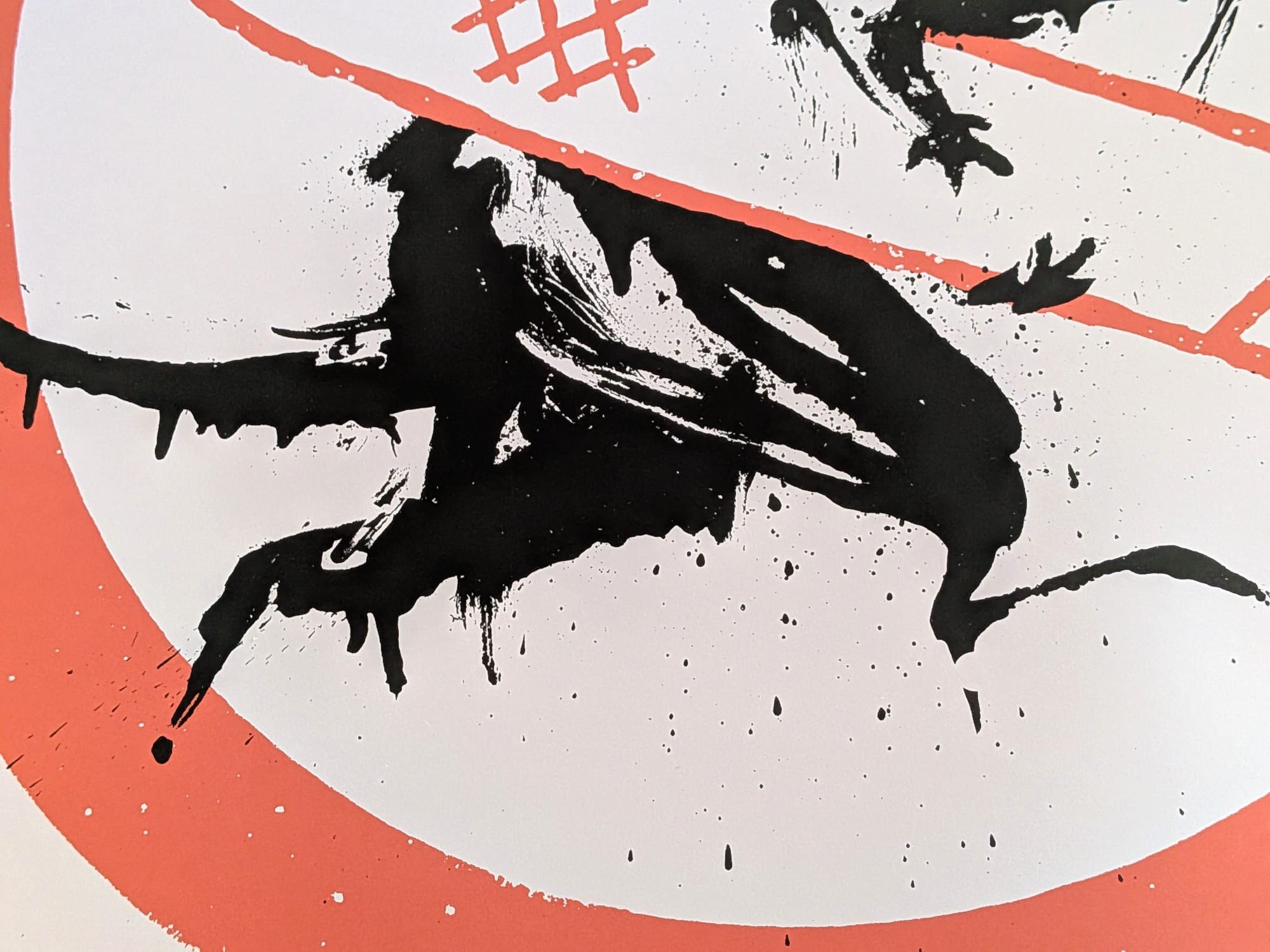 Banksy original art poster on satin paper-GDP Rat - Cut and Run, Banksy ...