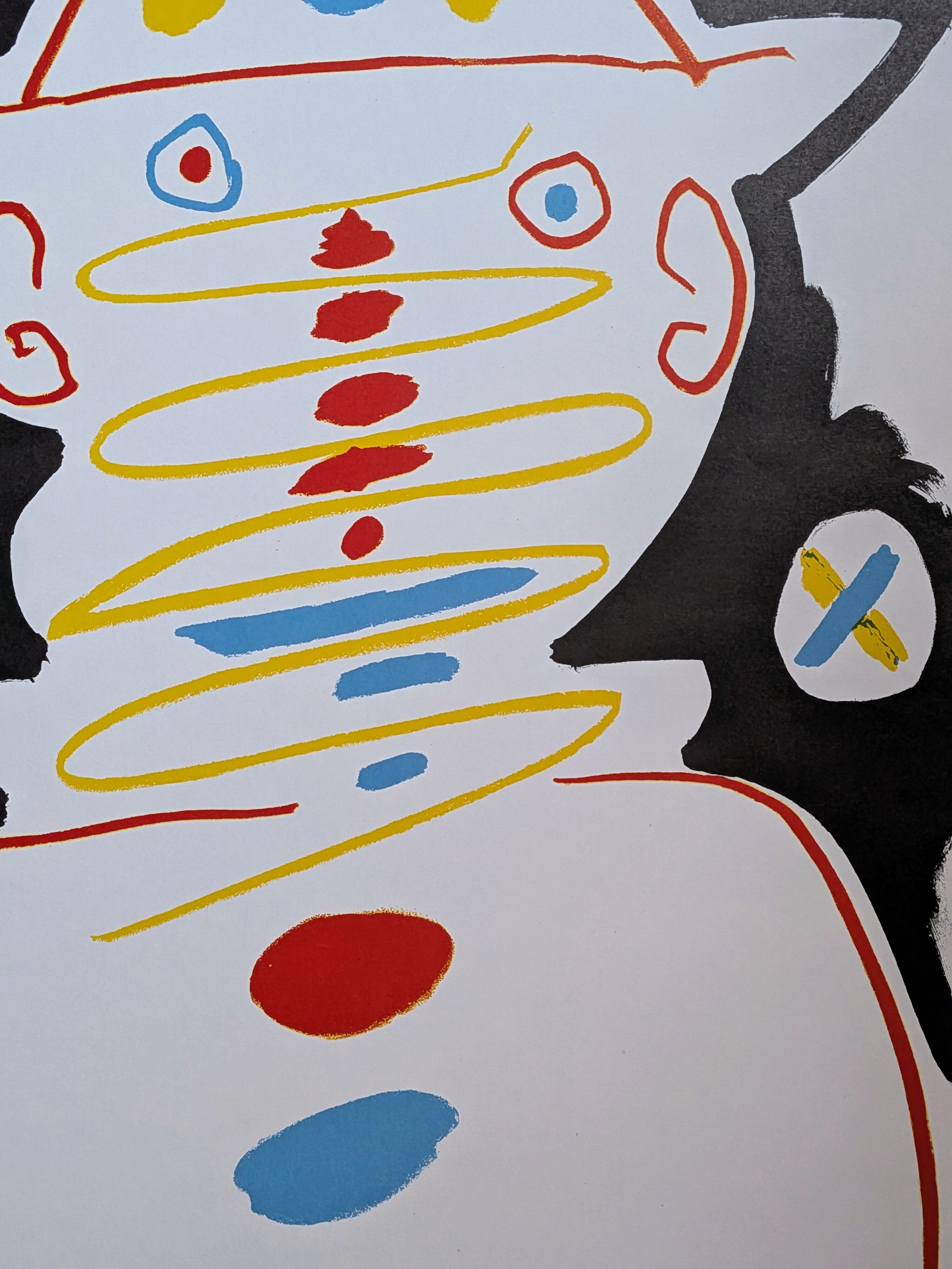 The Clown-Picasso for The Patriot-Color Lithograph after 1981 edition ...