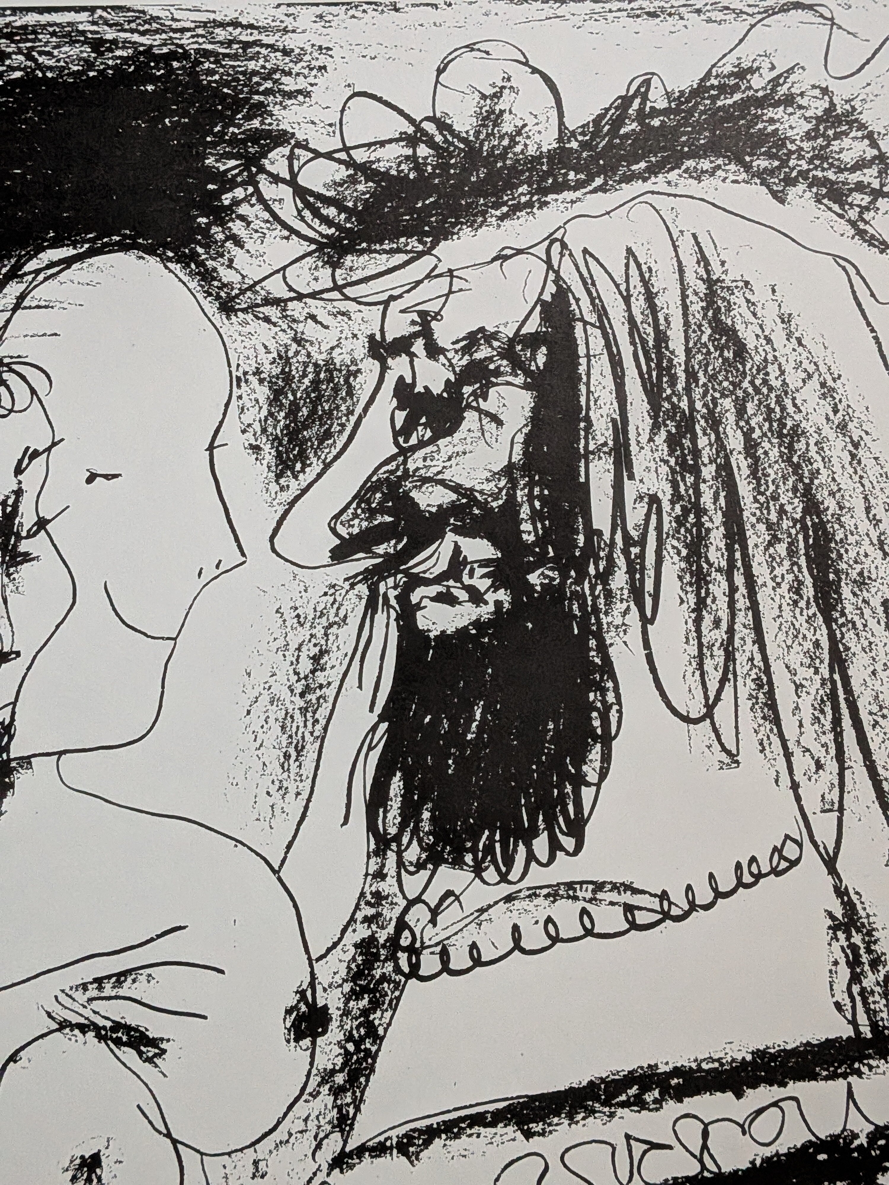 The Old King-Picasso for The Patriot-Color Lithograph after 1981 ...