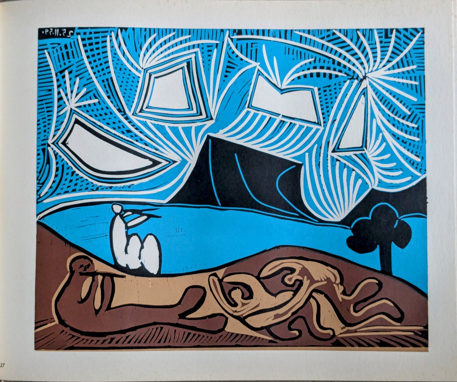 Original Linocut - Bacchanale, 1962 by Pablo Picasso (1962) : Work on ...