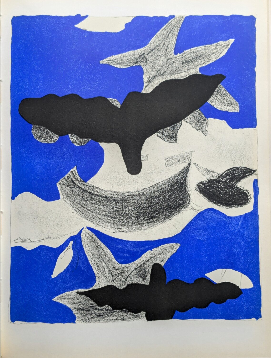 Original Lithograph in colors - Two Birds, 1955 by Georges Braque (1955 ...