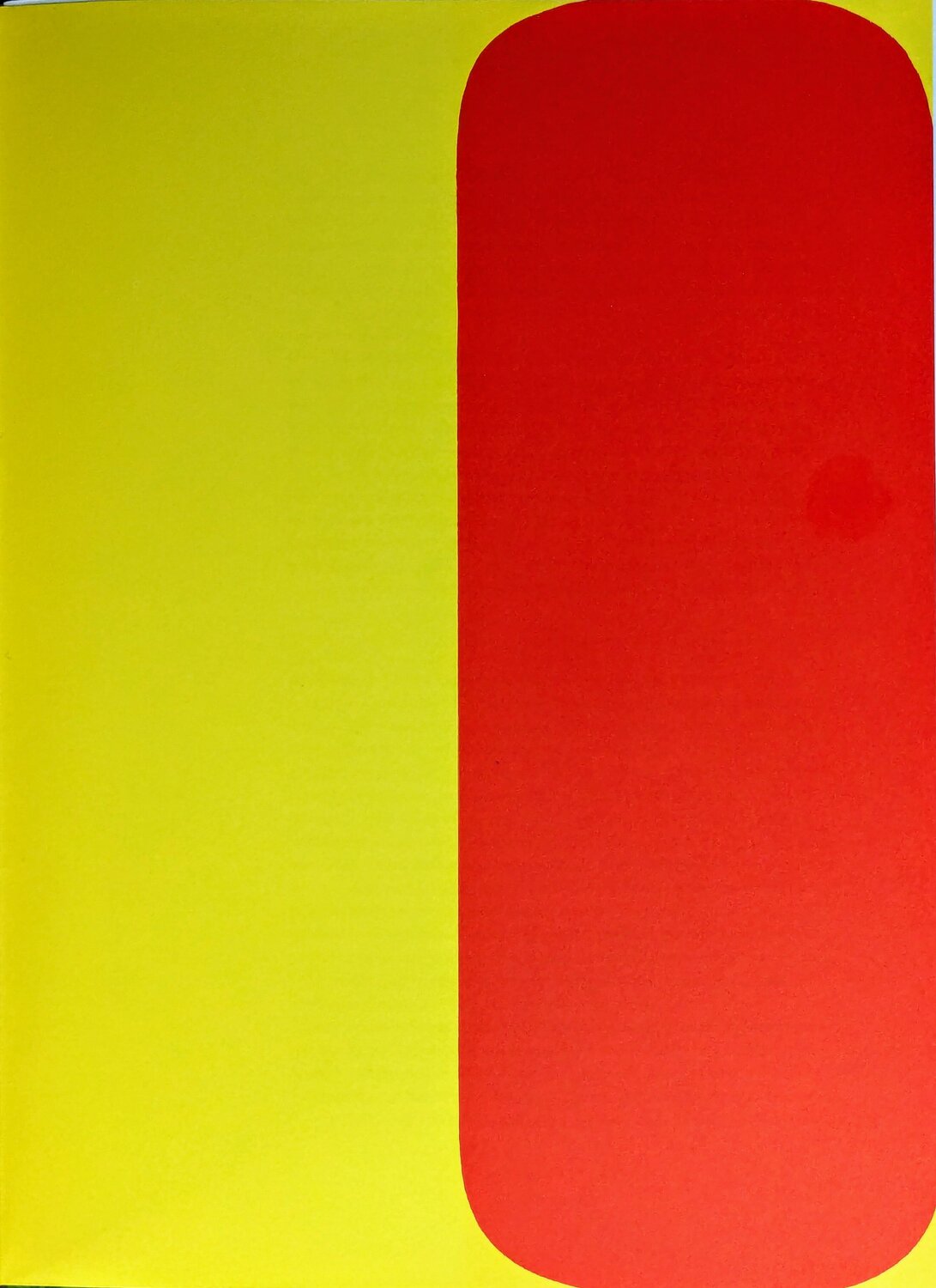 Composition in Red and Yellow - Original Color Lithograph, 1964 de ...