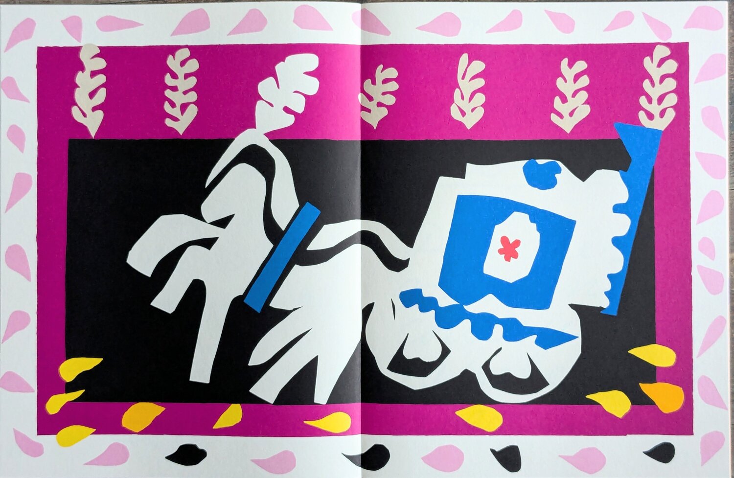 JAZZ 8 - Art impression in colors, 1983 by Henri Matisse (1947) : Print ...