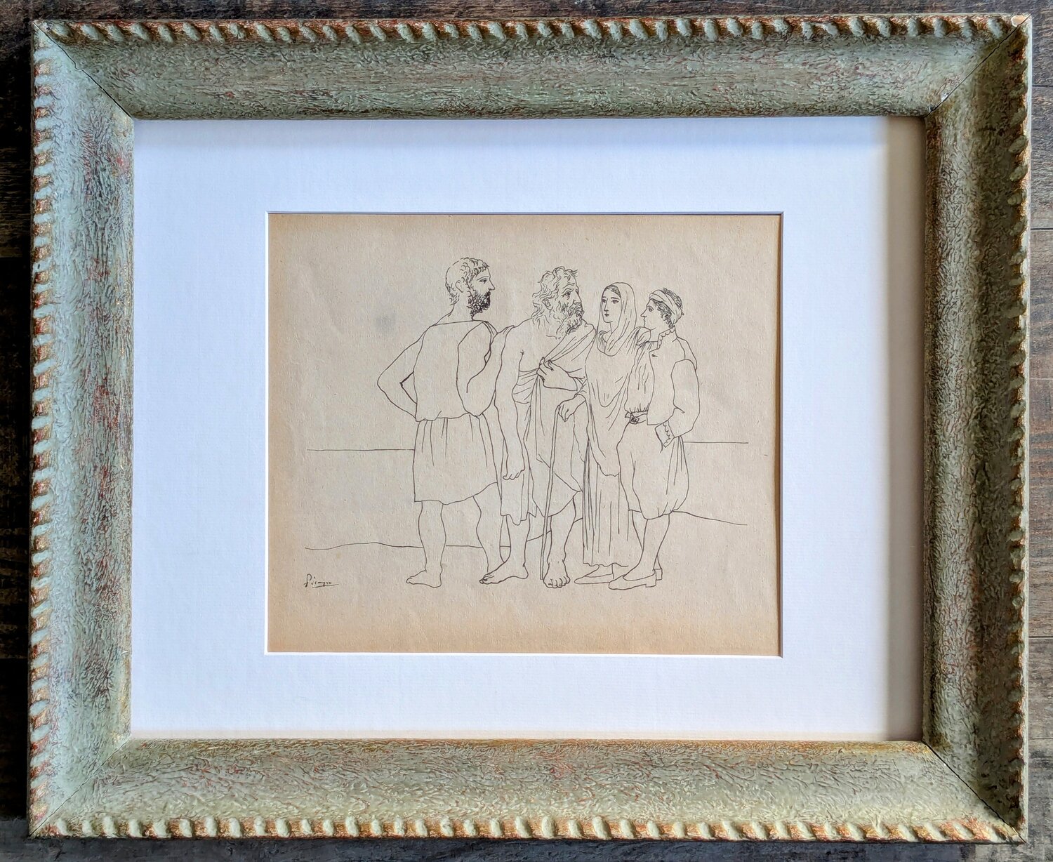 Pablo PICASSO / Paul ELUARD - Athena - Signed Lithograph, 1950's di ...