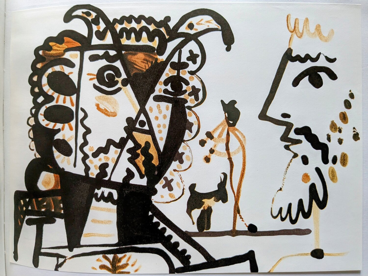 Portraits - Original Lithograph in Colors, 1966 de Pablo Picasso (1966 ...